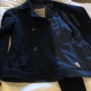 Ruehl No.925 | Jackets & Coats | Ruehl No 925 Black Peacoat | Poshmark